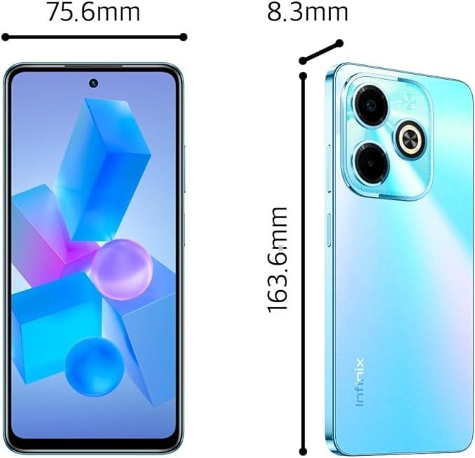 Смартфон Infinix Hot 40i X6528B 8/128GB Dual Sim Palm Blue купить в ...