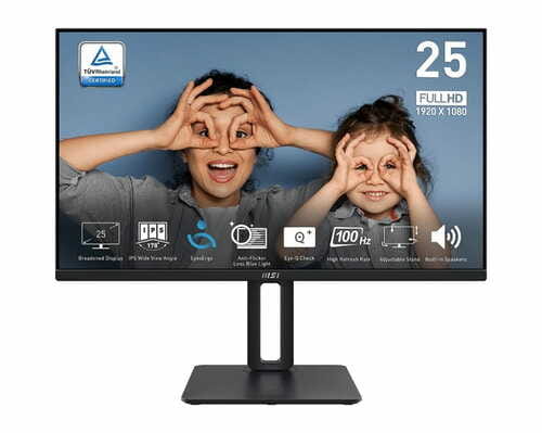 Монітор MSI 24.5" Pro MP251P IPS Black купити в Харкові, Києві за ціною ...