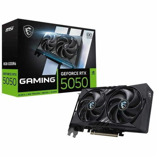 Відеокарта GF RTX 5050 8GB GDDR6 Gaming OC MSI (GeForce RTX 5050 8G ...