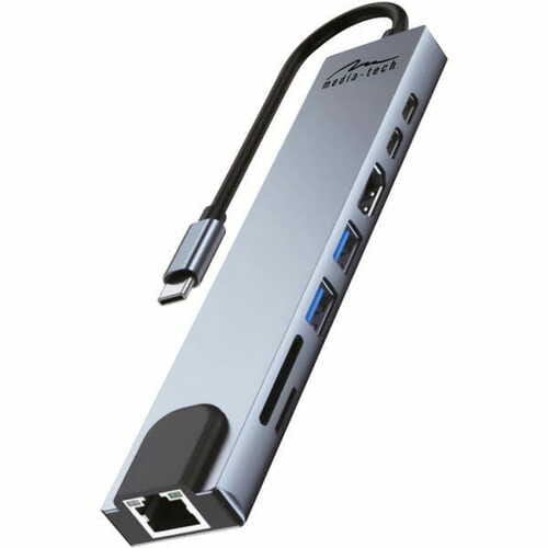 USB-хаб Media-Tech USB Type-C 8-в-1 (MT5046) купити в Харкові, Києві за ...