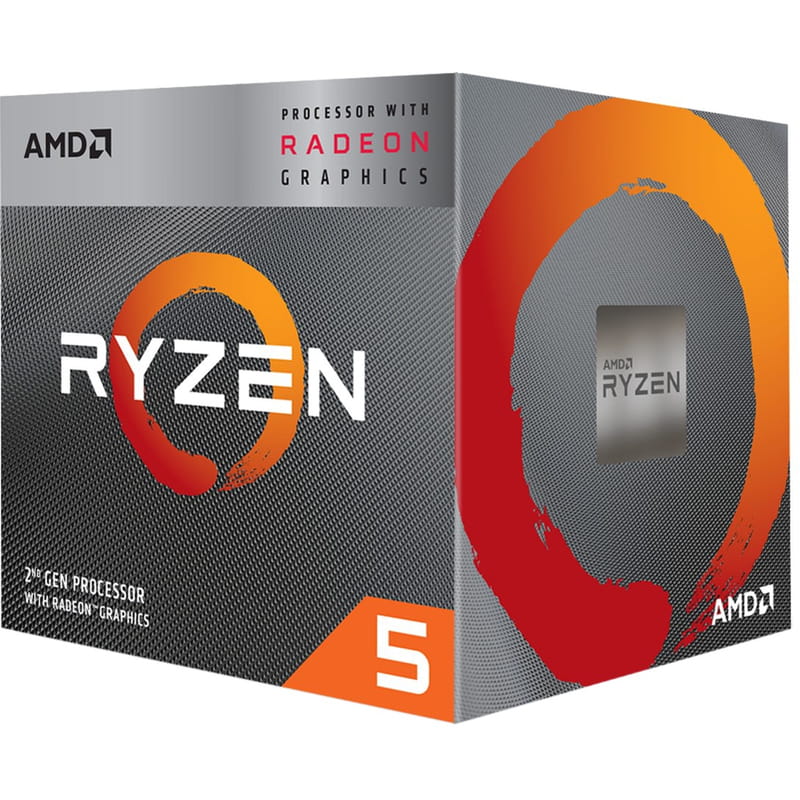 Процесор AMD Ryzen 5 3400G (3.7GHz 4MB 65W AM4) Box (YD3400C5FHSBX ...