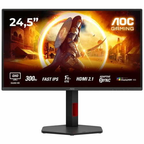 Монітор AOC 24.5" Q25G4SR IPS Black/Red 300Hz купити в Києві , Харкові ...