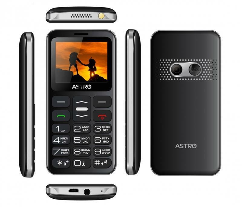 Мобильный телефон Astro A169 Dual Sim Black купить в Харькове, Киеве по ...