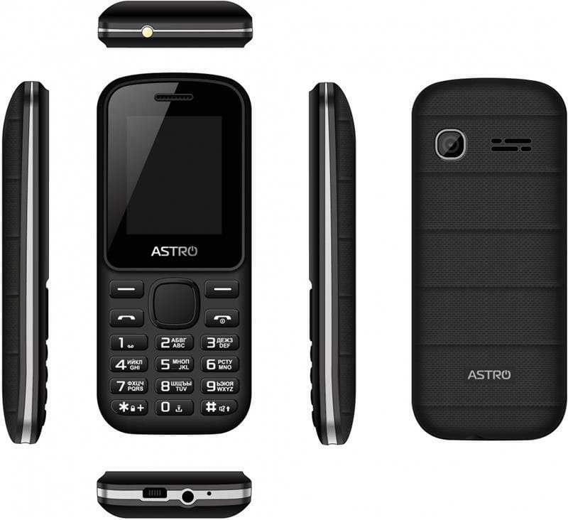 Мобiльний телефон Astro A171 Dual Sim Black купити в Харкові, Києві за ...