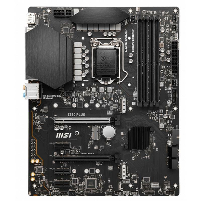 Материнская плата MSI Z590 Plus Socket 1200 купить в Харькове, Киеве по ...