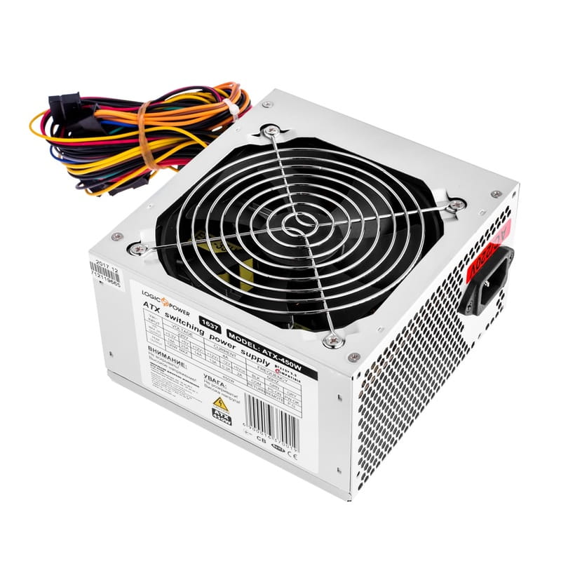 Блок живлення Logicpower ATX-450W купити в Харкові, Києві за ціною 482 ...