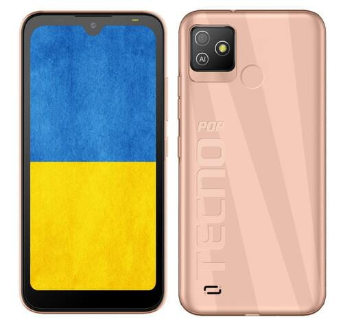Смартфон Tecno Pop 5 Go (BD1) 1/16GB Dual Sim Mist Copper ...