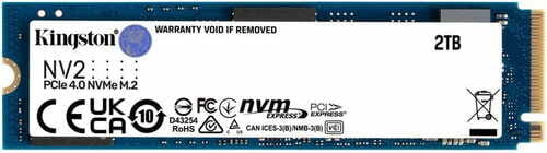 Накопичувач SSD 2TB M.2 NVMe Kingston NV2 M.2 2280 PCIe Gen4.0 x4 ...