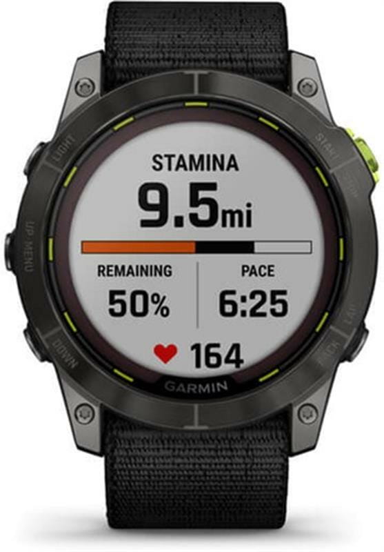 Смарт-часы Garmin Enduro 2 Sapphire Carbon Gray DLC Titanium with Black ...